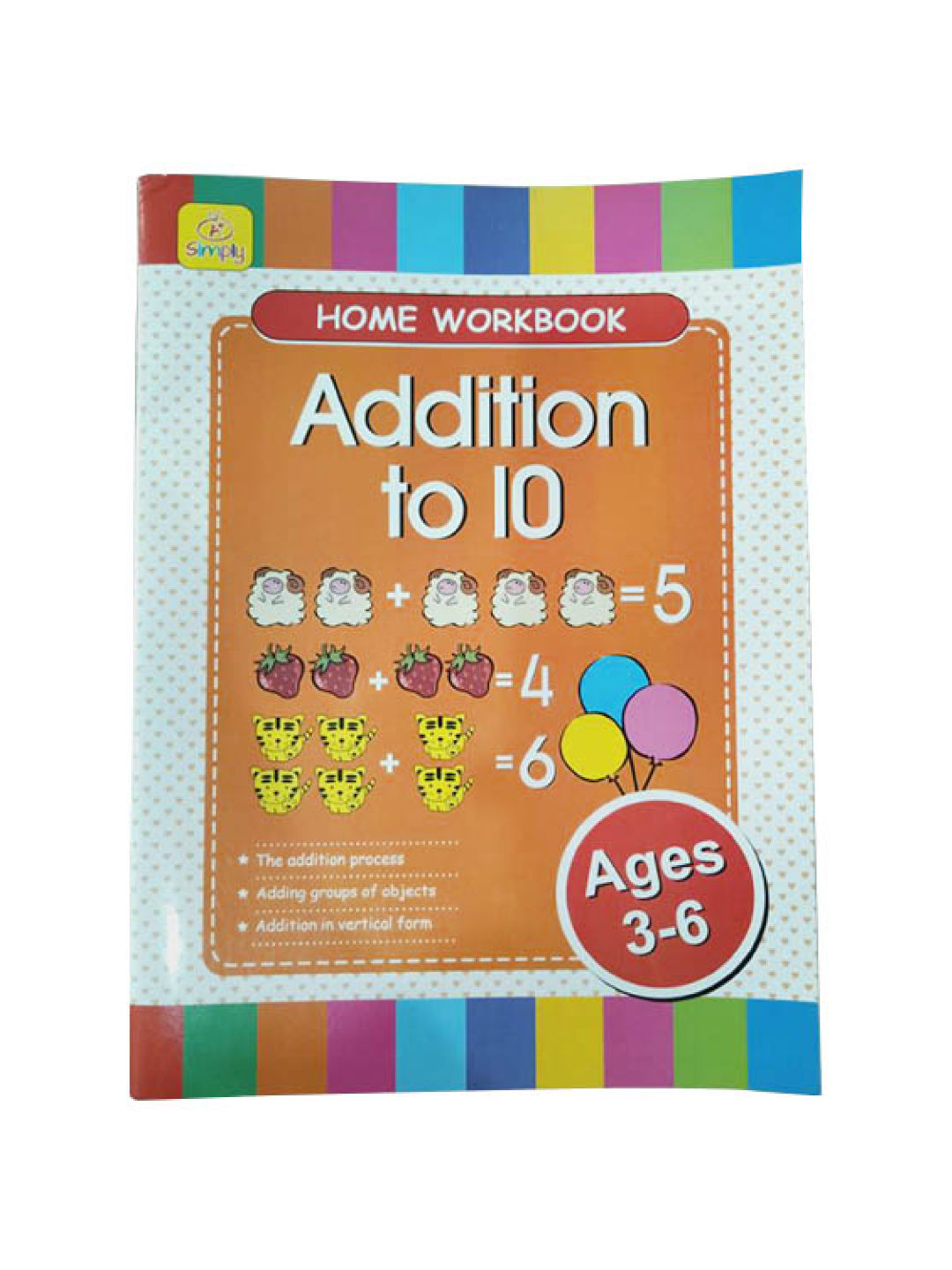 Smart Kiddos Addition Workbook | edamama Smart Kiddos Addition Workbook | edamama
